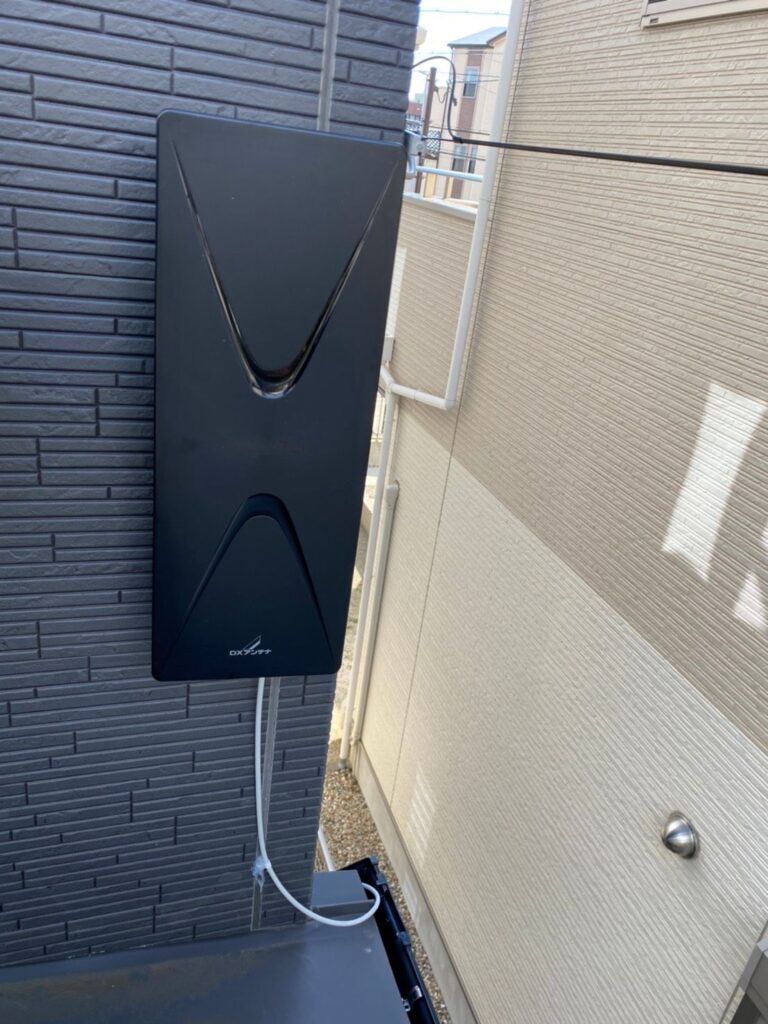 アンテナ設置事例 | テレビ・地デジアンテナの格安設置工事ならさくらアンテナ（大阪、京都、兵庫、奈良、滋賀、和歌山の関西完全網羅）